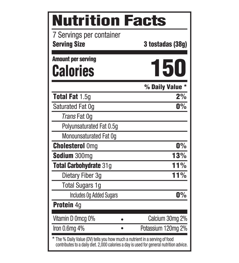 Baked Tostadas - Mission Foods