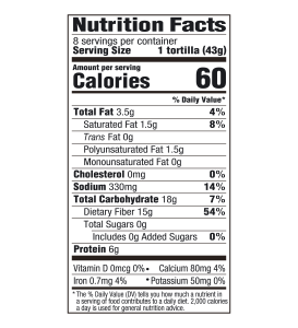 Carb Balance Spinach Wraps - Mission Foods