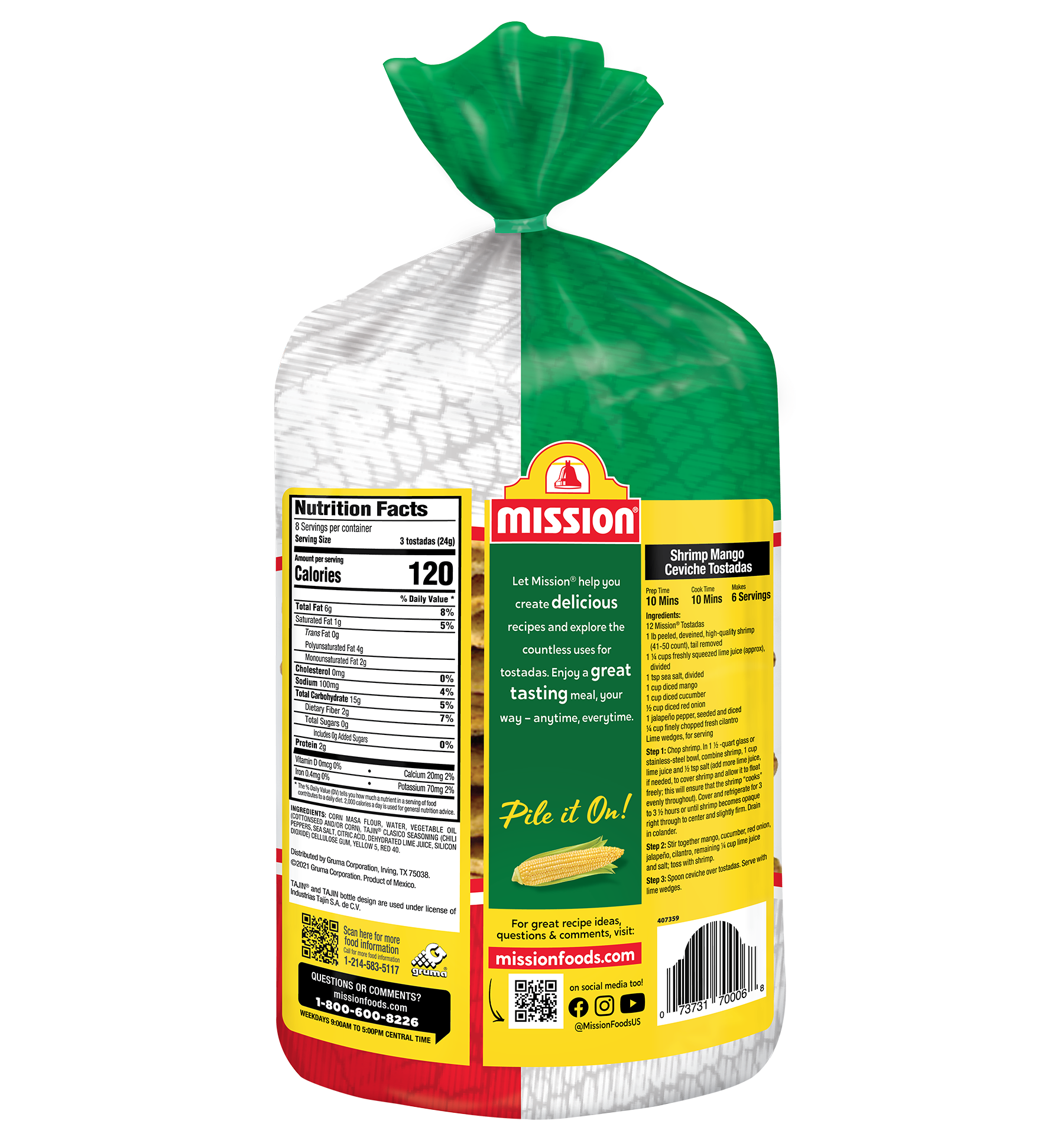 Tajin Tostadas - Mission Foods