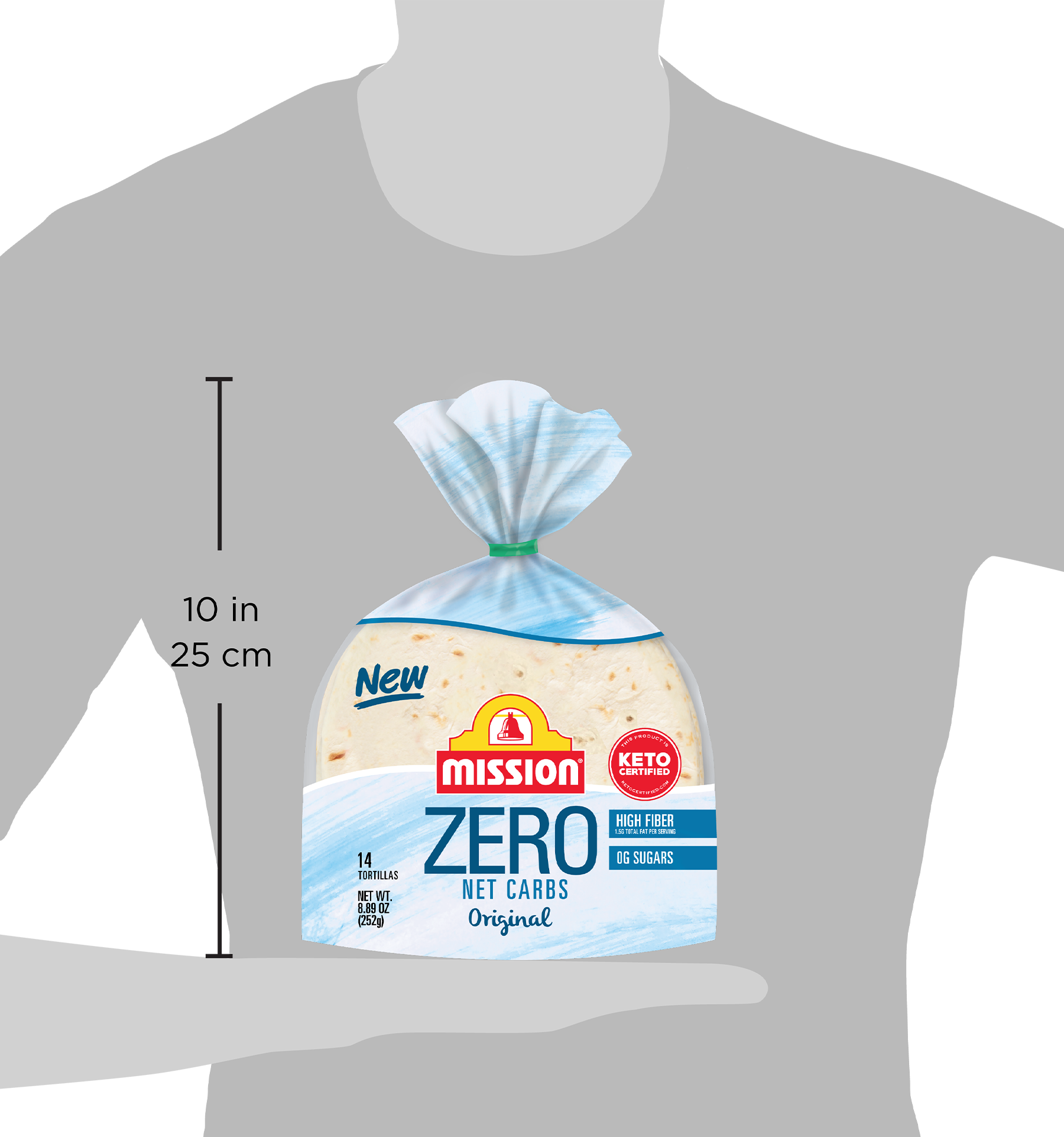 Zero Net Carbs Tortillas Original - Mission Foods