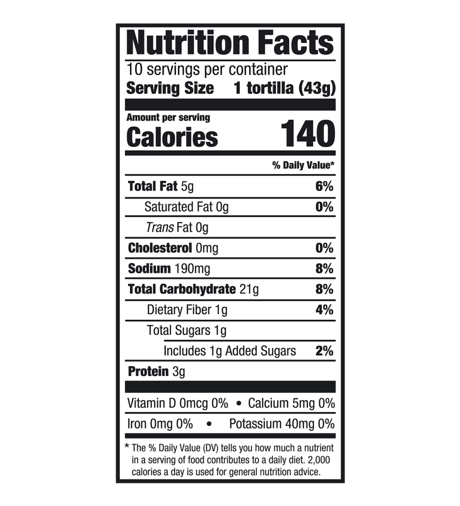 Ready-To-Cook Roti - Mission Foods